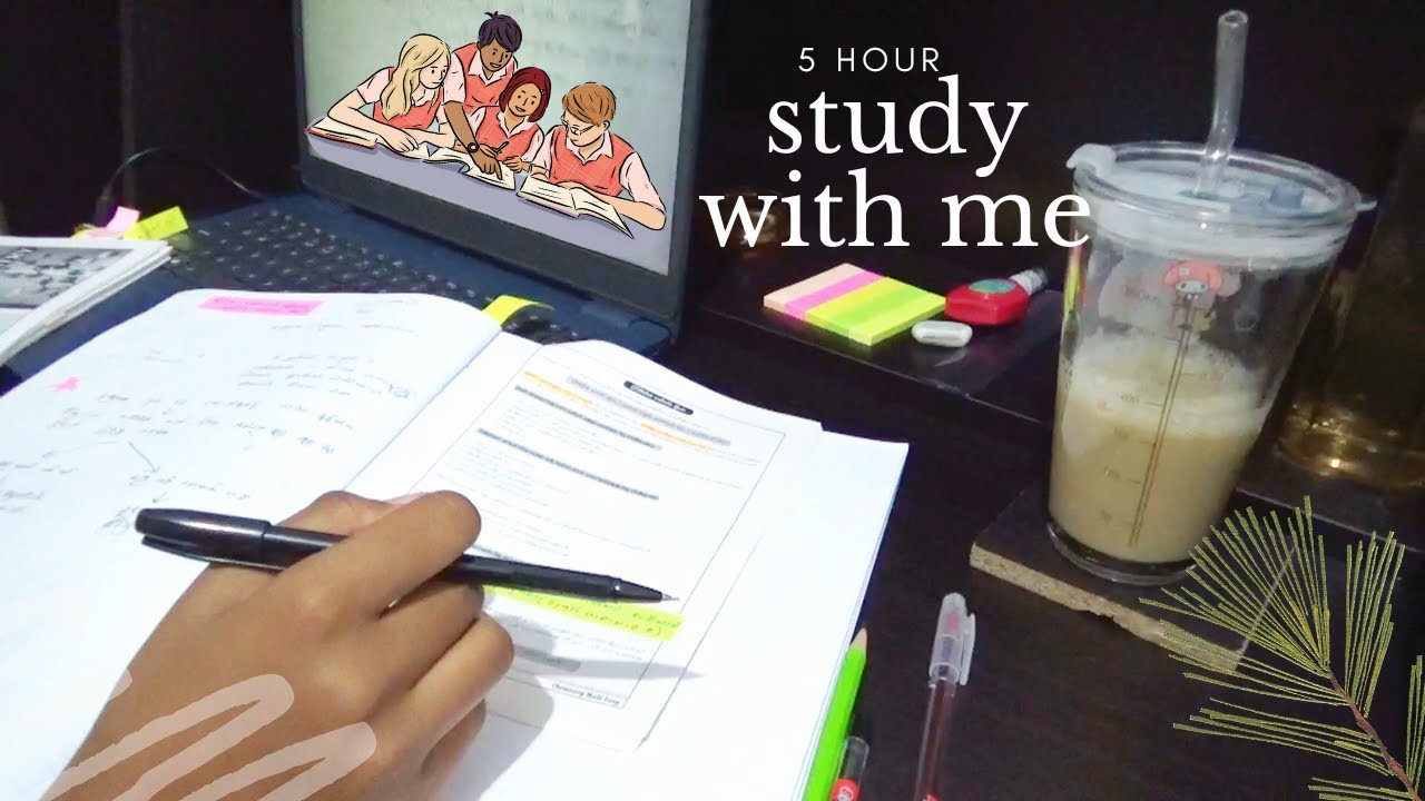 5 HOUR STUDY WITH MEㅣ🎹aesthetic music ️ - YouTube