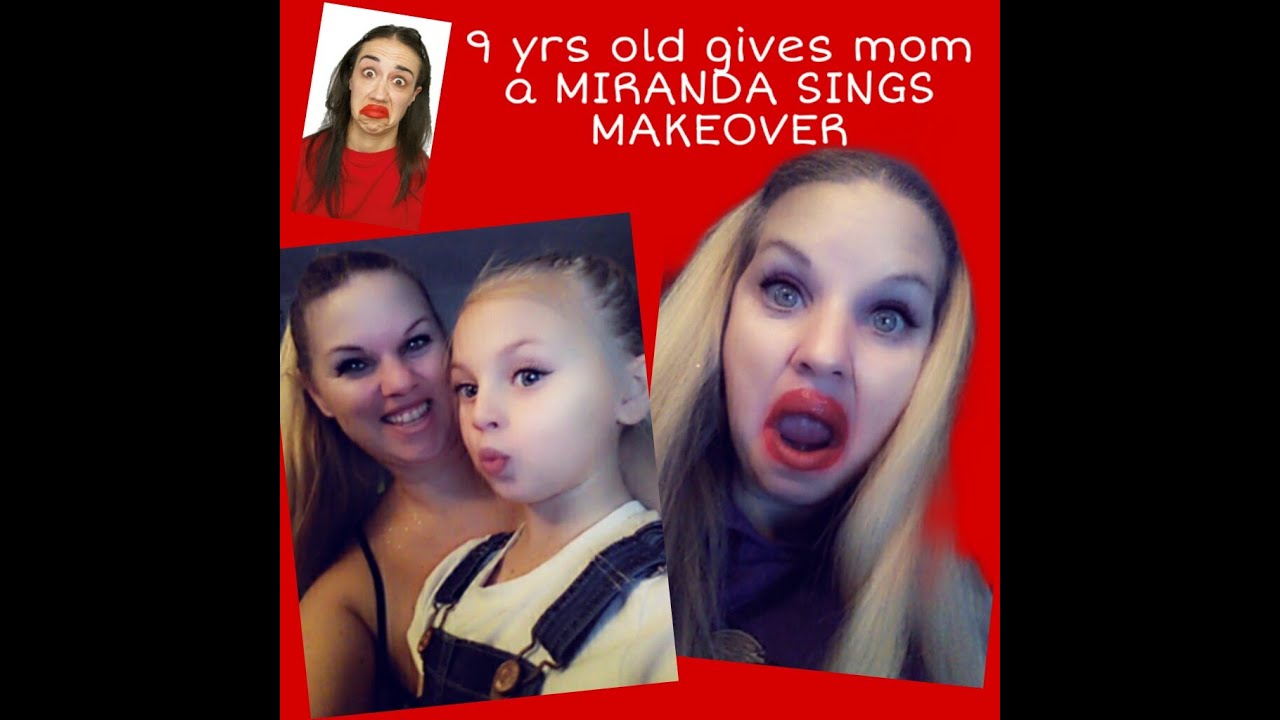 Miranda Sings| 9 yrs old gives mom a Miranda Sings makeover - YouTube