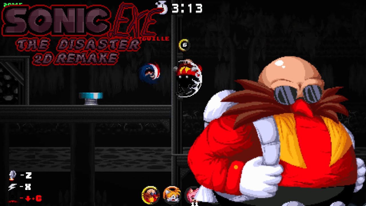 Sonic.exe The Disaster 2D Remake Edición Eggman | Loquendo - YouTube