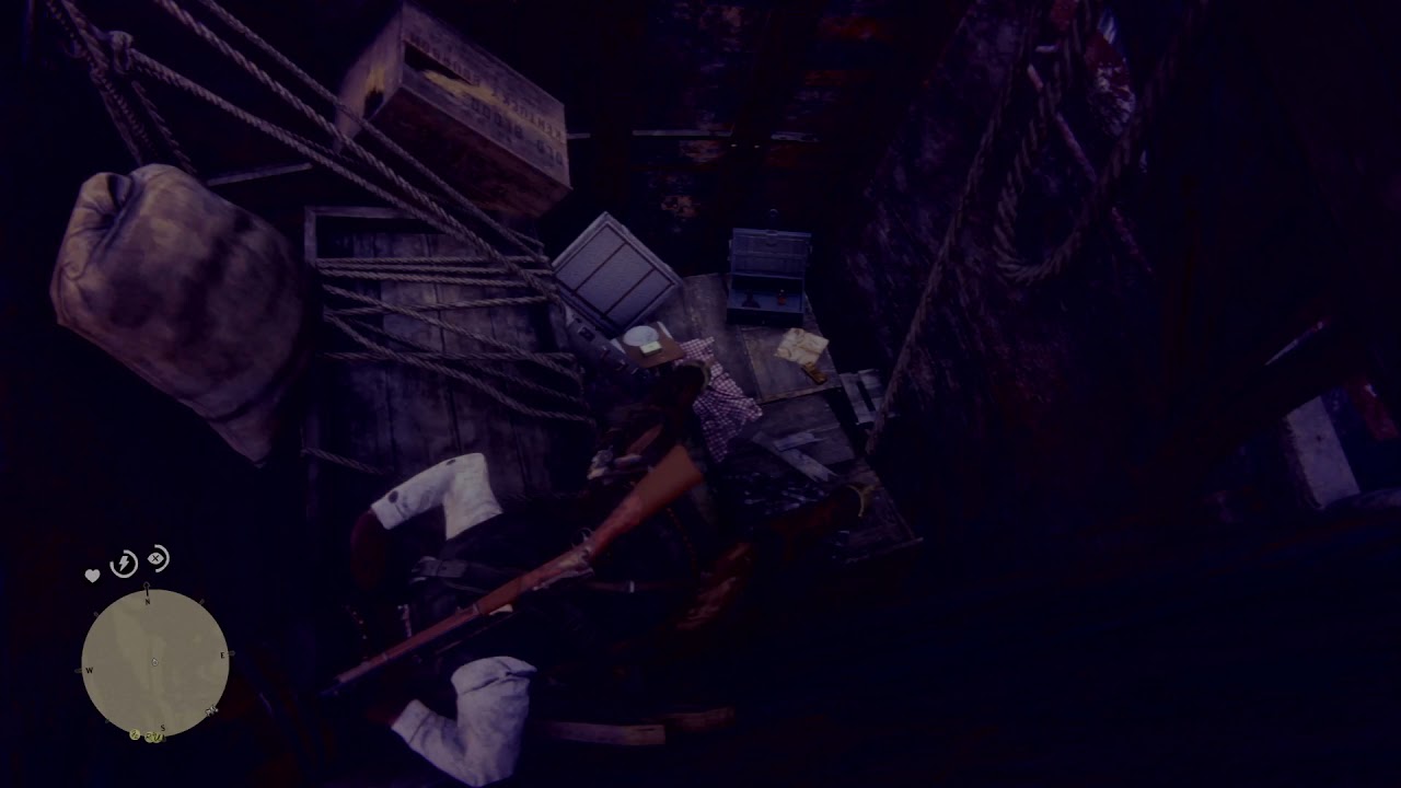 RDR2 How to enter the train wreck in style - YouTube