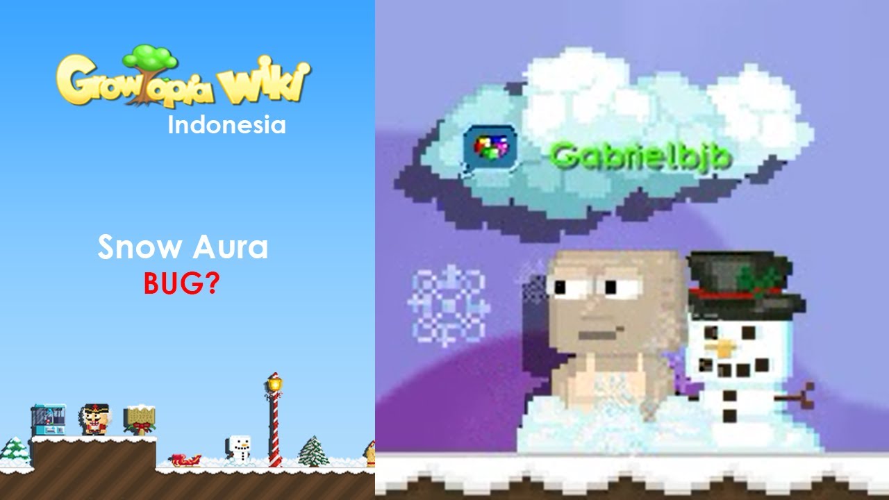 Growtopia Wiki Indonesia | Snow Aura - YouTube