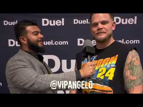 Chase Sherman at Duel Arena 1 Press conference 