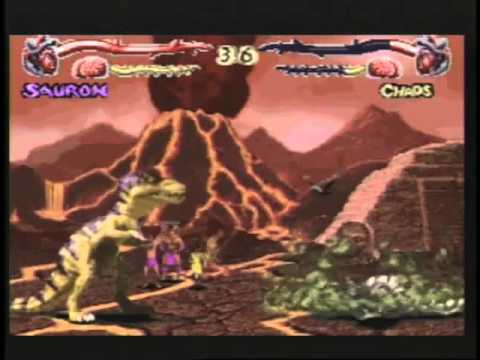 Primal Rage - Preview - Midway Arcade Treasures 2 (PS2) - YouTube