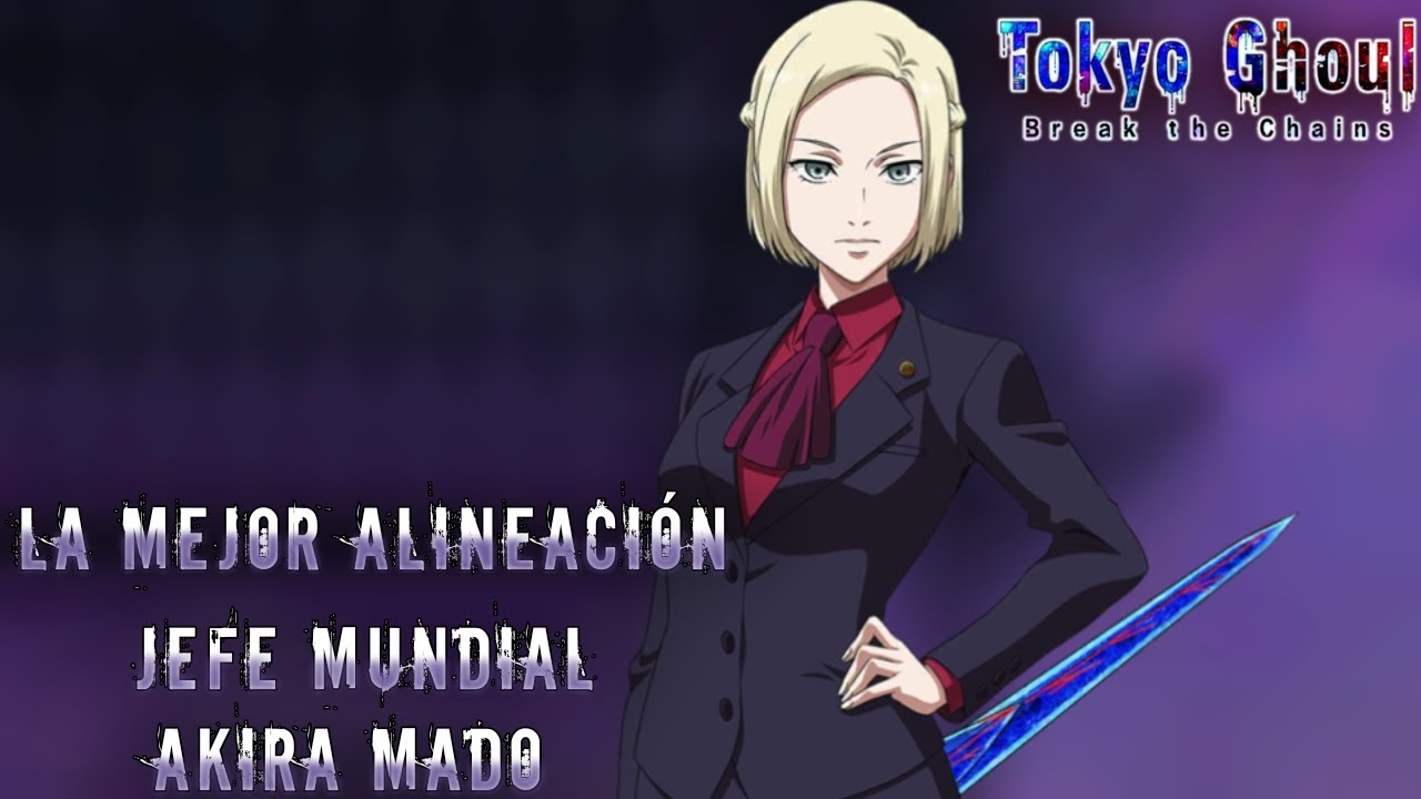 La Mejor Alineación para Jefe de Organizacion: Akira Mado | Tokyo Ghoul ...