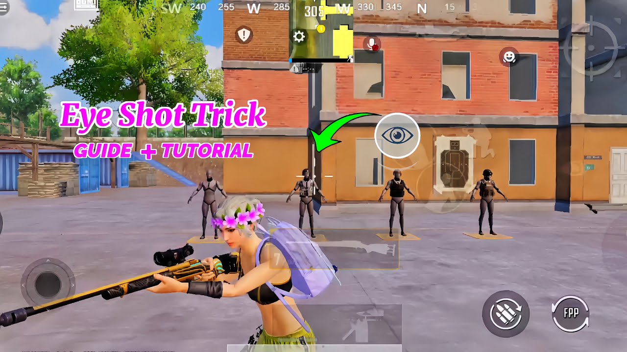 ‎How to do eye shot easily (Full Guide) || Bgmi main eyes shot kaise ...