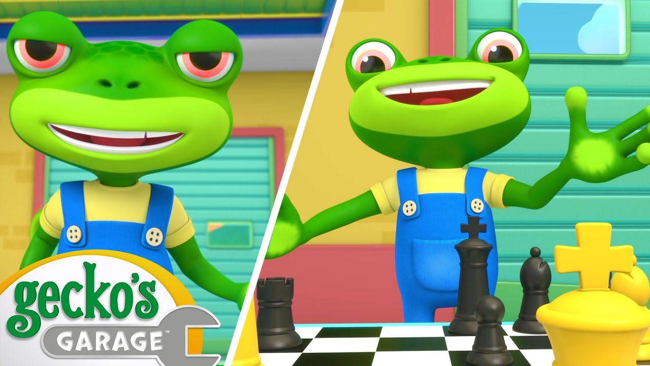 Sleepy Mechanicals | Gecko's Garage | Robot Cartoons for Kids | Moonbug ...