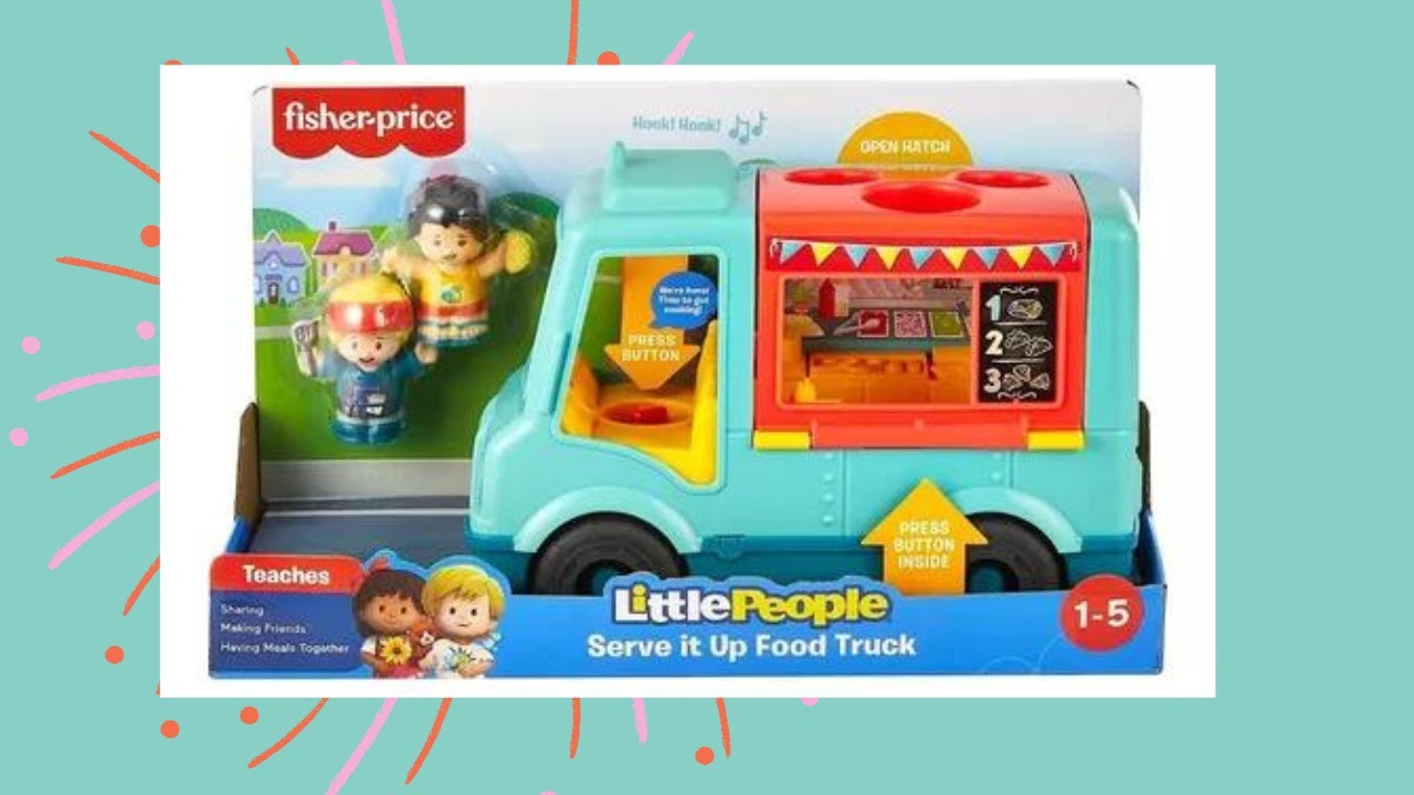 LITTLE PEOPLE FOOD TRUCK (Little People Serve it Up Food Truck from ...