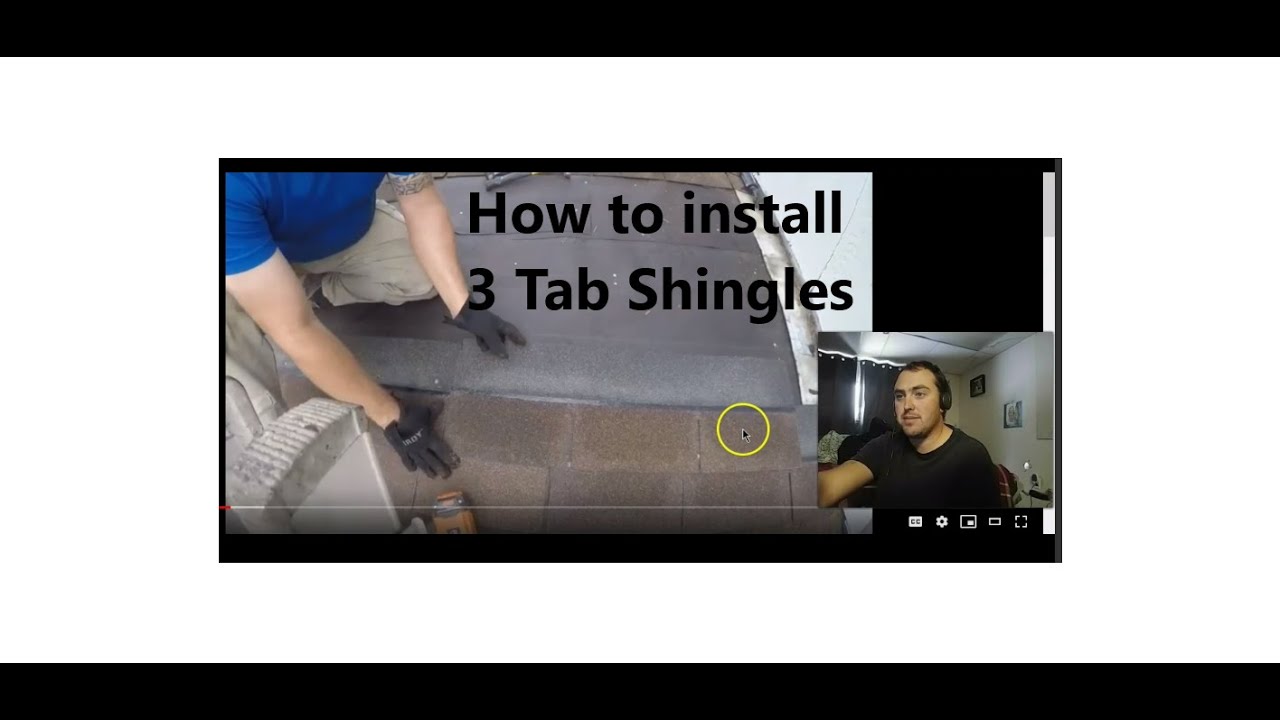 How to install three tab shingles, And three mistakes to watch out for ...