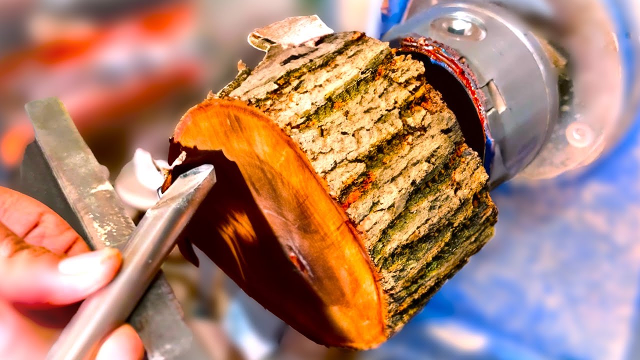 Woodturning - Making the most attractive woodwork - YouTube