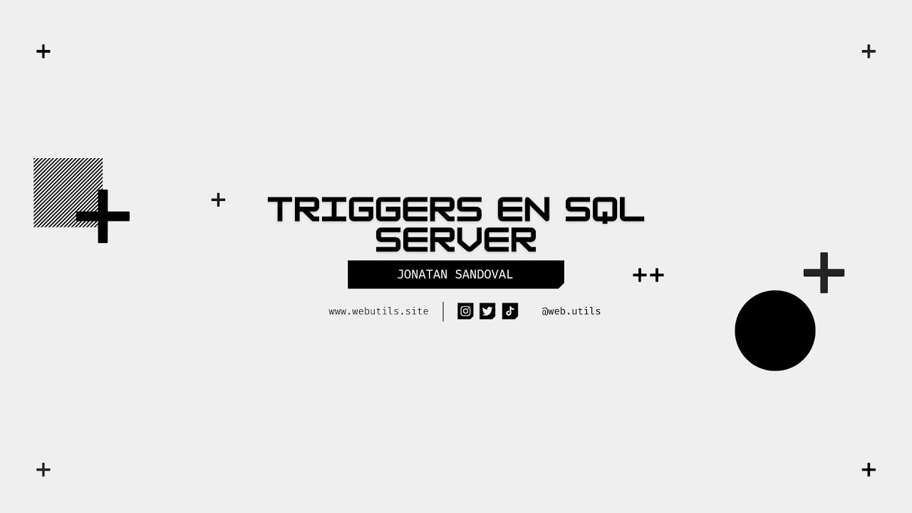Triggers en SQL Server | AFTER, INSTED OF, FOR - YouTube