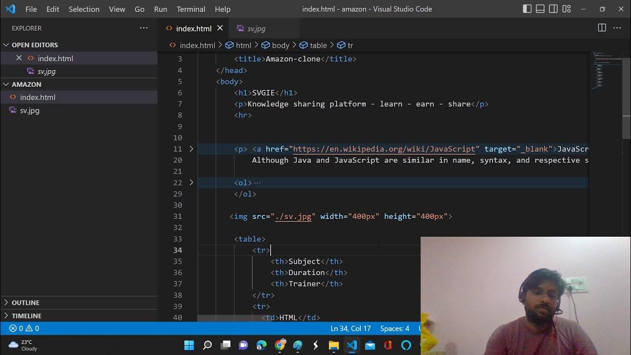 100 days learning challnge - Day 2 - YouTube