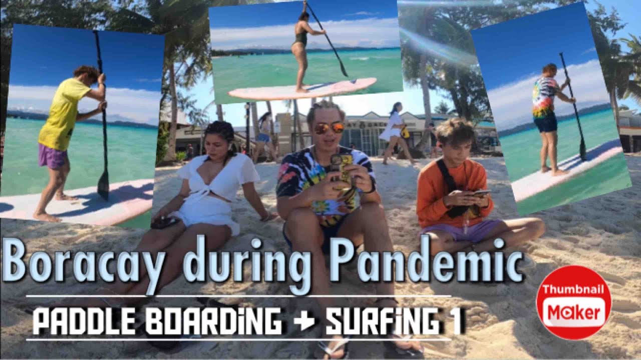 Boracay Travel Guide - Paddle Boarding & Surfing 1 - YouTube