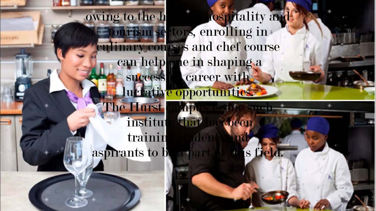 Cheffing & Hospitality Courses - The Hurst Campus - YouTube