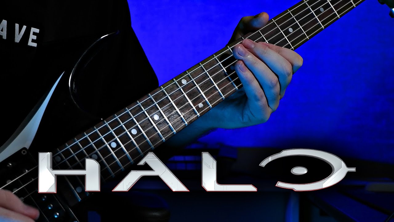 HALO TV SERIES INTRO THEME (GUITAR COVER) [FREE TABS] - YouTube