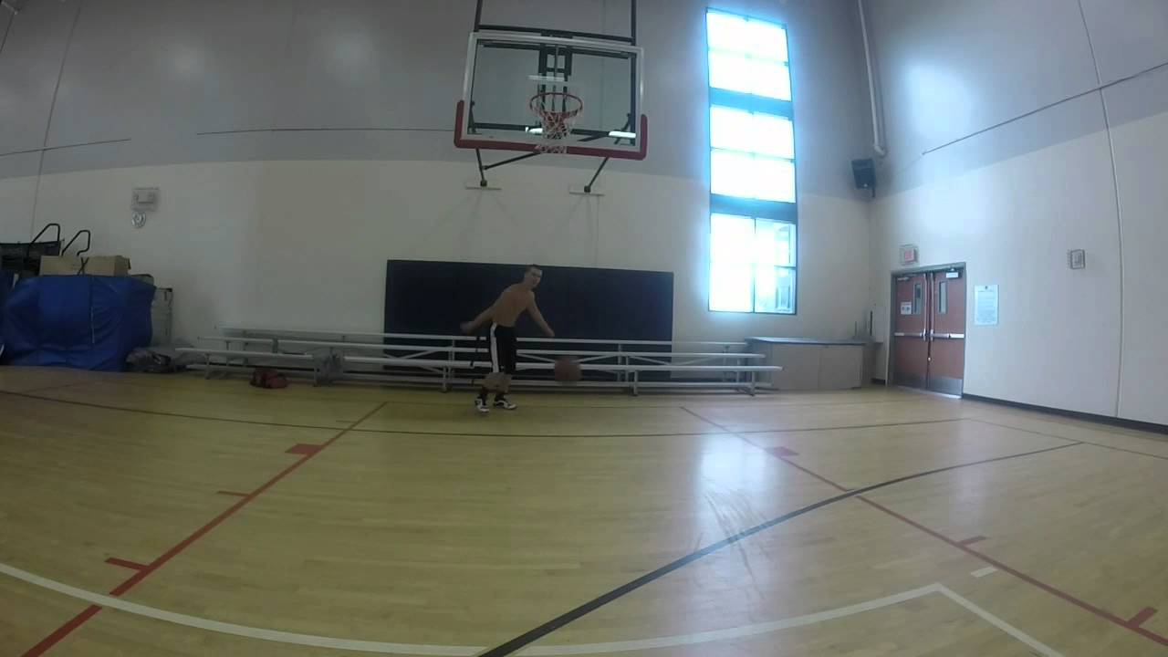 Dennis puts in another dunk off one foot - YouTube