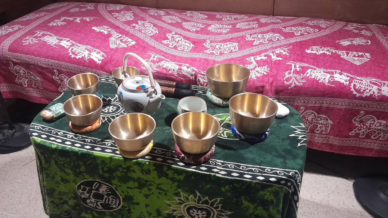 Singing Bowls Music Session - YouTube