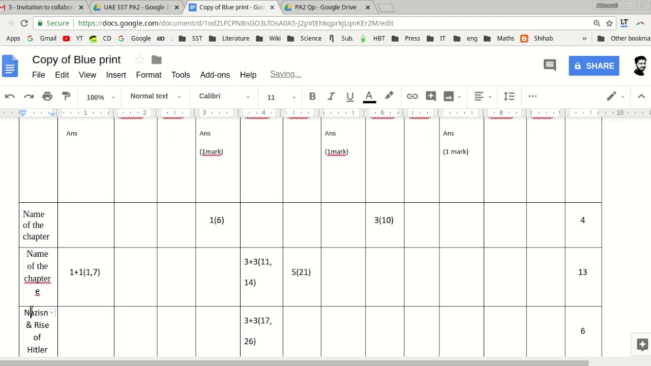 How to set up question papers in Google drive - YouTube