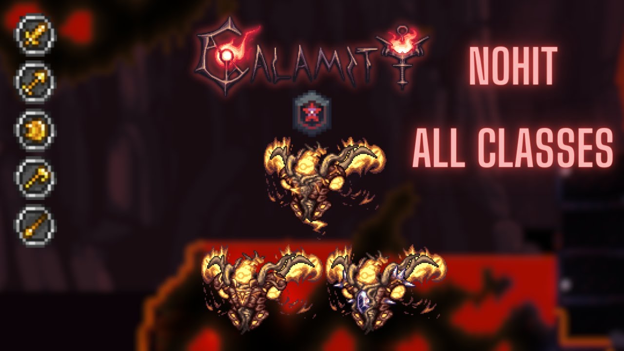 Terraria Calamity: The Profaned Guardians Master Death Mode No Hit All ...