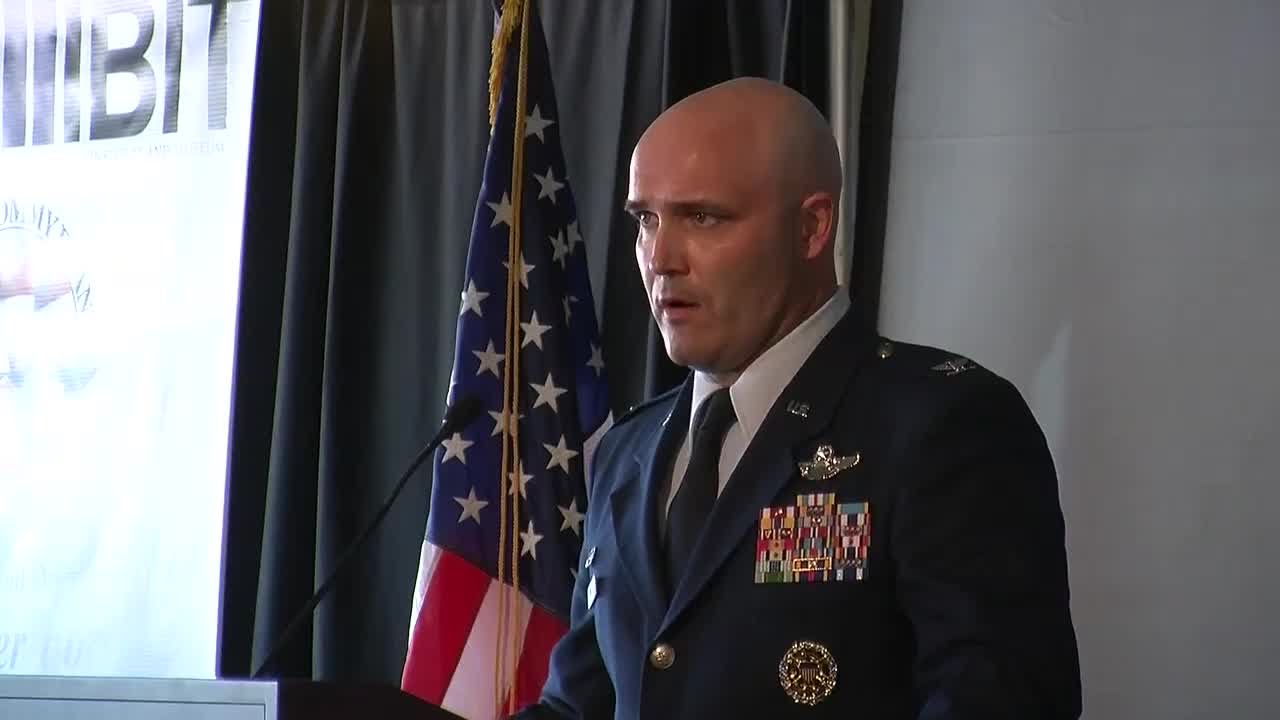 Col. Todd A. Hohn Of Altus AirForce Base Recalls Sept. 11th - YouTube