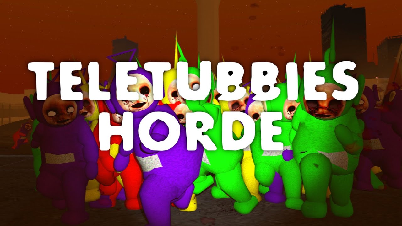 Left 4 Teletubbies 2 Horde | Garry's Mod - YouTube