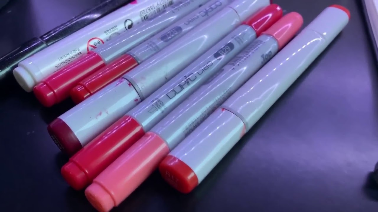 ONE MARKER CHALLENGE kinda ... - YouTube