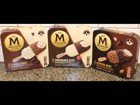 Magnum Ice Cream: Cookie Duet, Chocolate Duet & Almond Duet Review ...