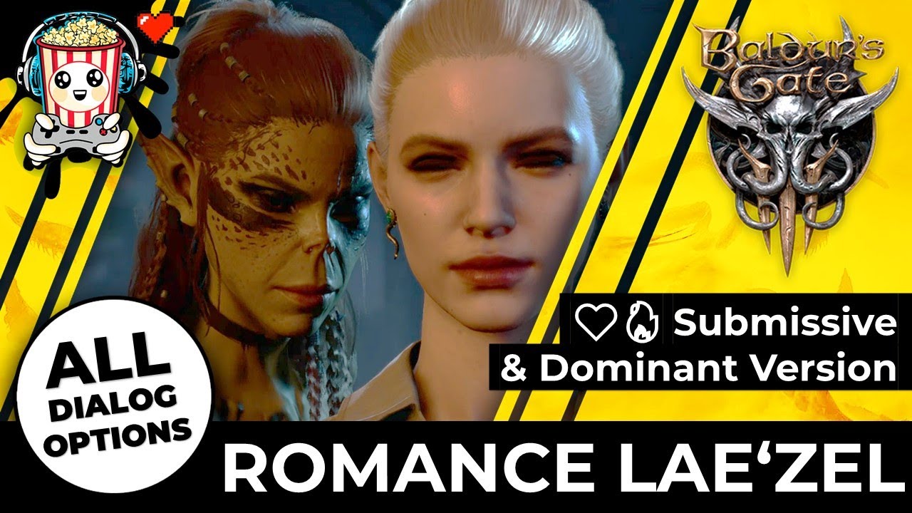 Baldur's Gate 3: Romance Lae'zel ️ Spend the Night with Lae'zel ️‍🔥 All ...
