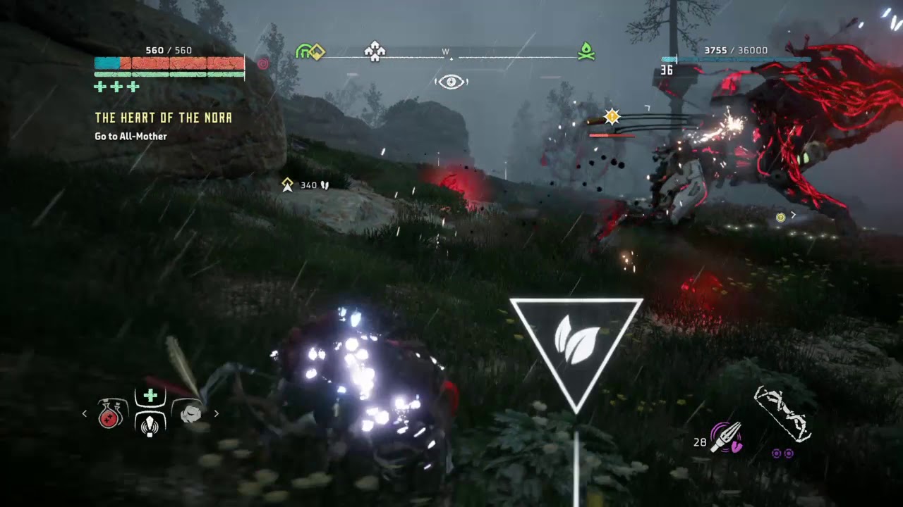 Horizon Zero Dawn™ | Killing Corrupted Sawtooth Machine - YouTube