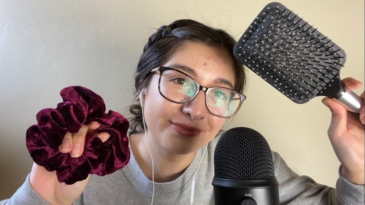 ASMR Braiding Your Hair In 1 Minute Roleplay - YouTube