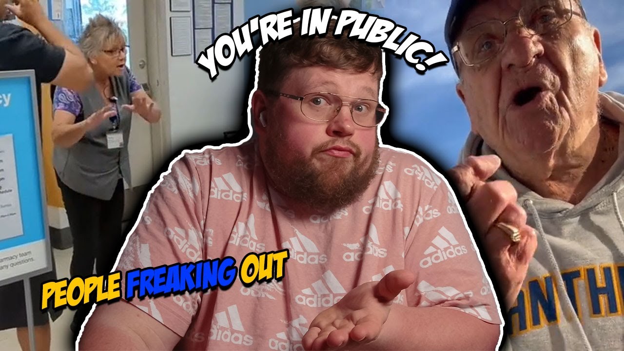 People publicly freaking out in public - YouTube