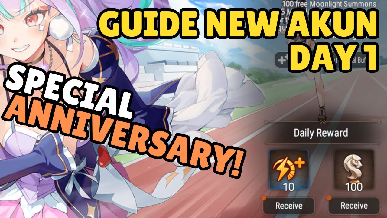 [Epic Seven INDO] GUIDE NEW AKUN DAY 1 EXTRA, SPECIAL ANNIVERSARY - YouTube