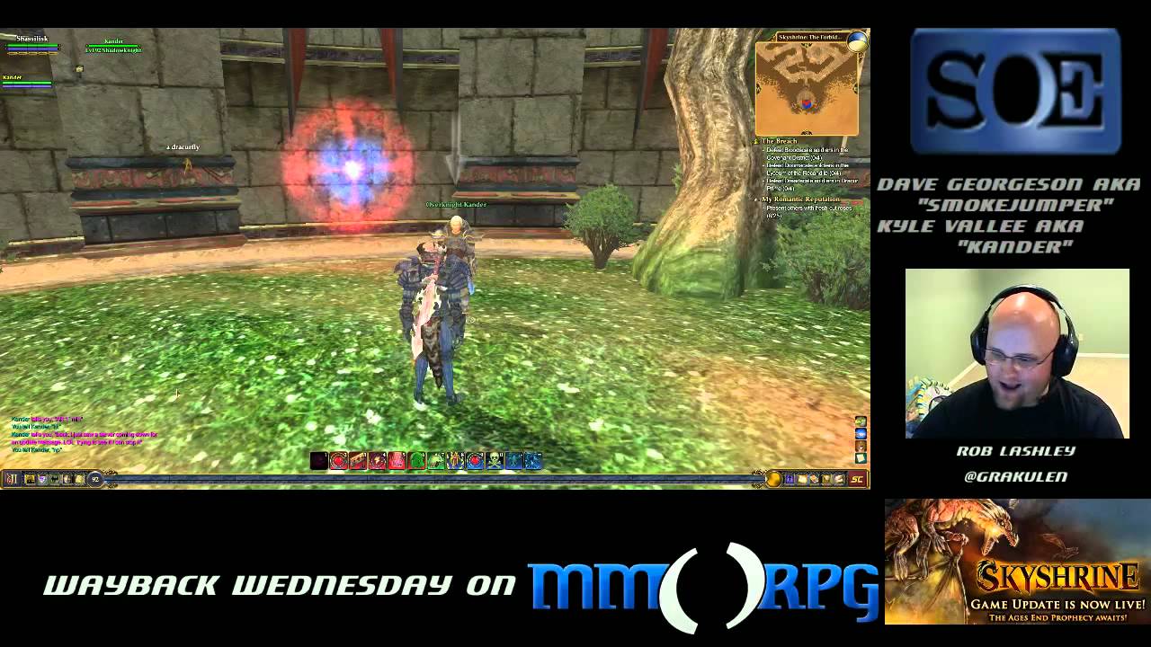 Wayback Wednesday Everquest 2 with Dave "Smokejumper" Georgeson and ...