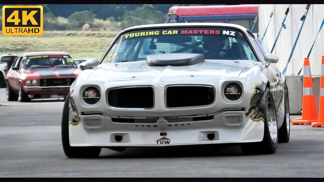 Onboard Racing in a 1971 Pontiac Firebird 510ci Big Block Racecar ...