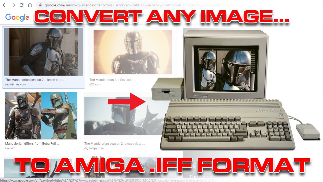 💾 Convert ANY image to .IFF format using RETRO IMAGE TOOL 💾 How to ...