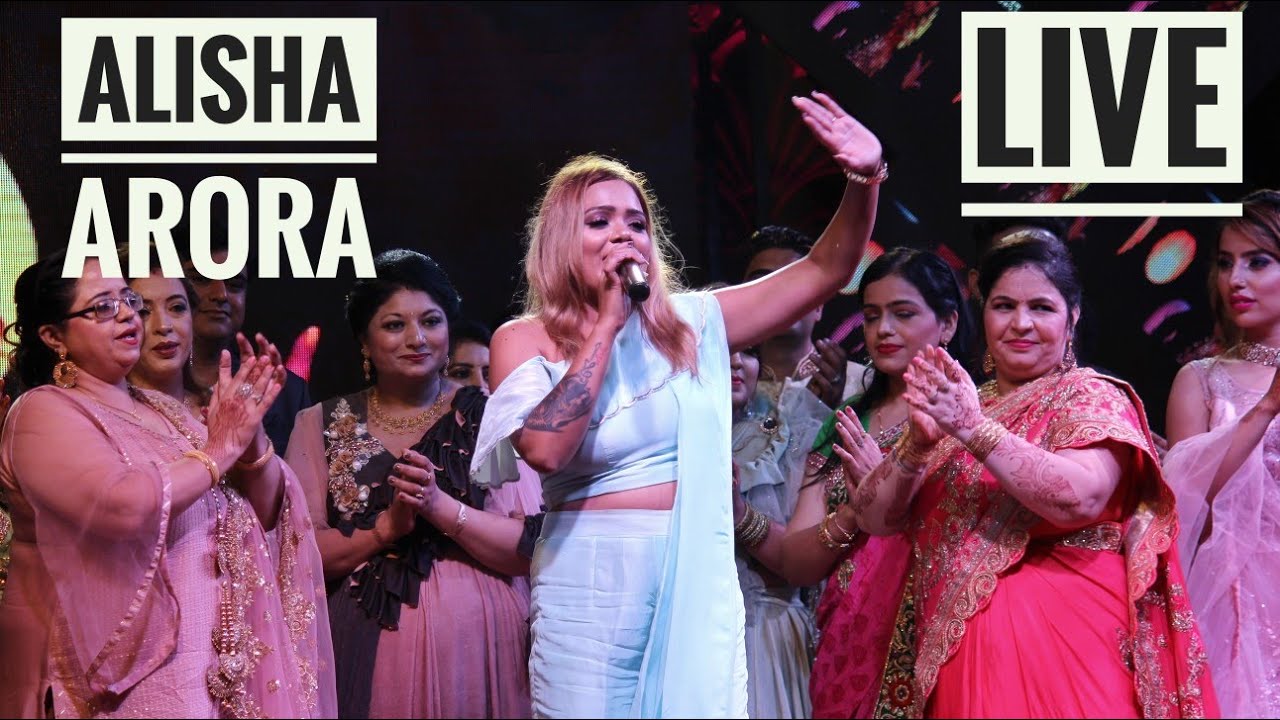 Alisha Arora LIVE || Pre Wedding Event - YouTube