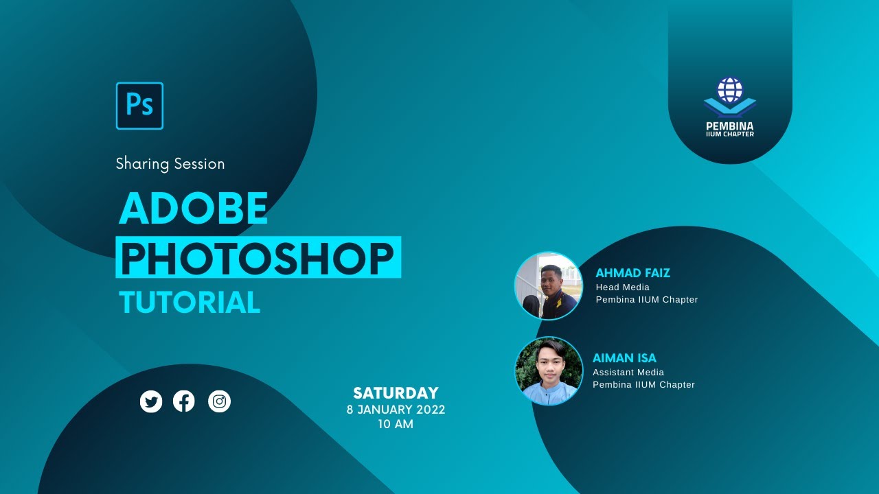 Sharing Session | Adobe Photoshop Tutorial - YouTube