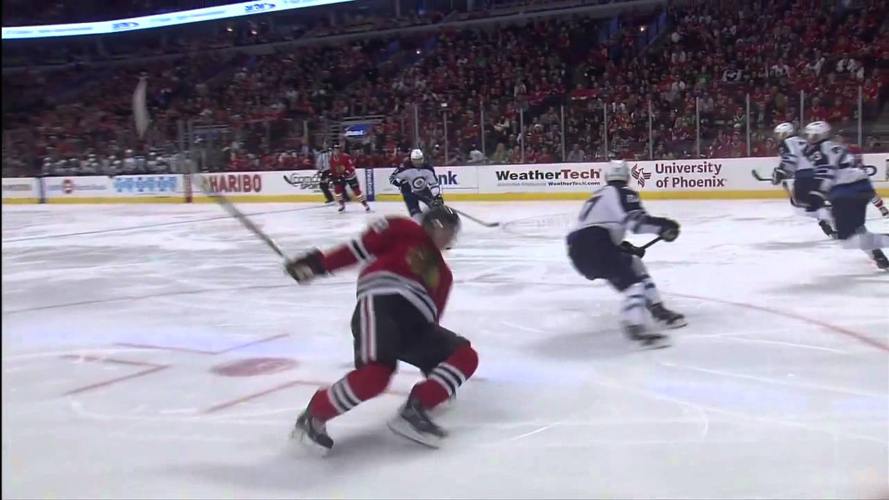 2014 12 23 Winnipeg Jets vs. Chicago Blackhawks - YouTube