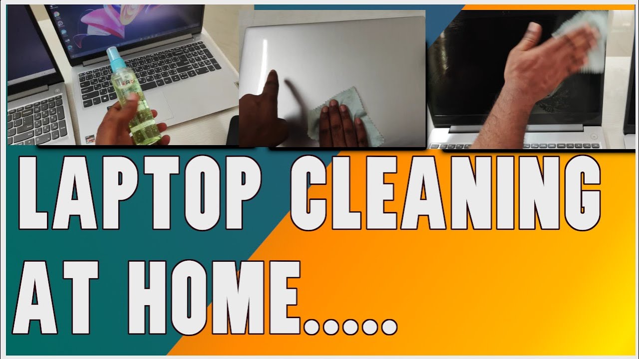 How To Wipe a Laptop Clean Before Selling, Clean Laptop At Home - YouTube