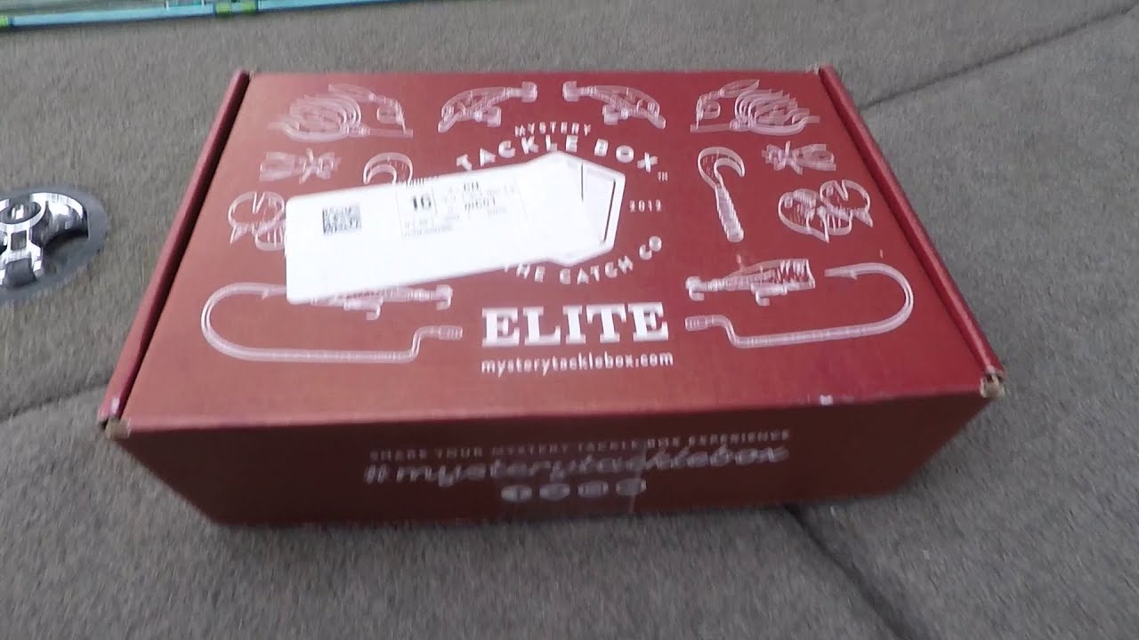 October Mystery Tackle Box Unboxing - YouTube