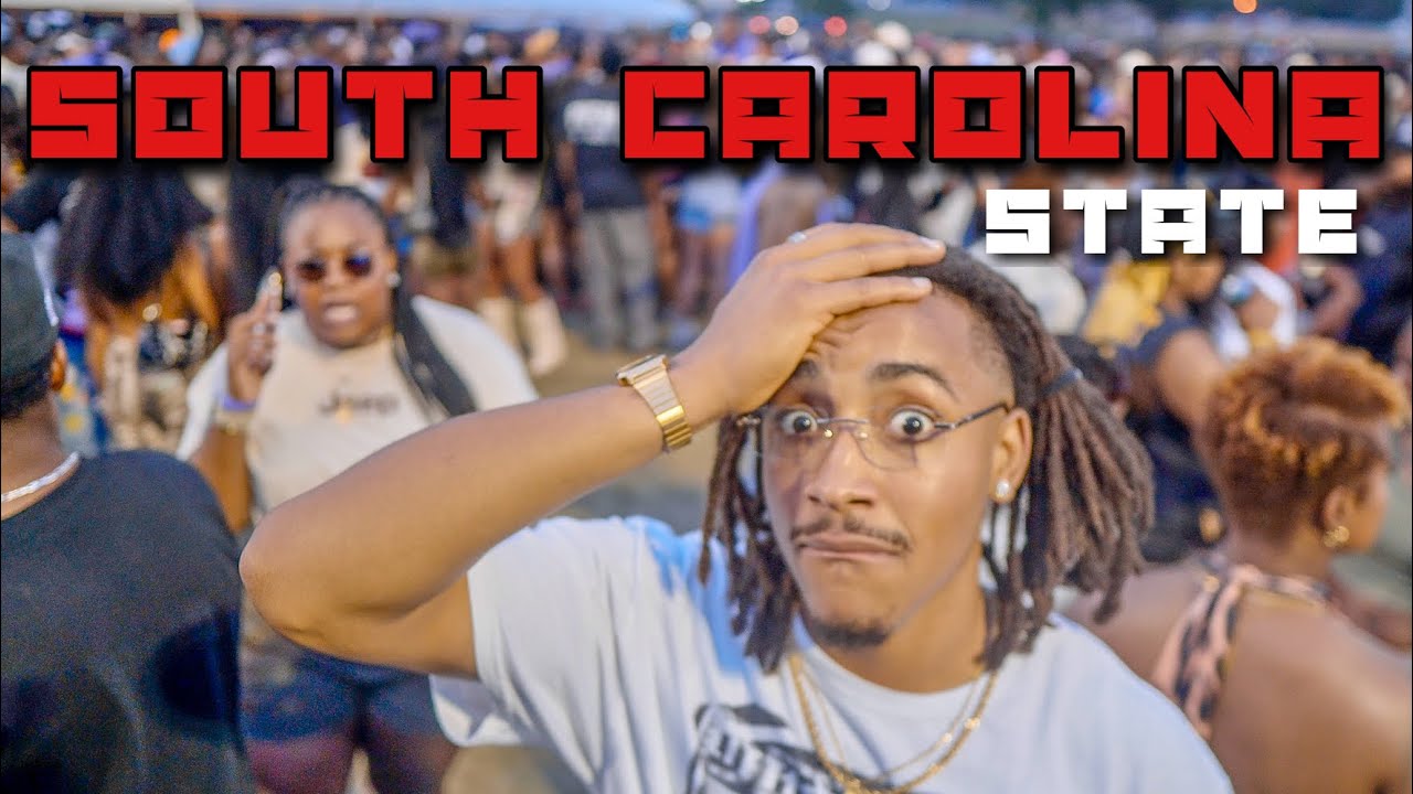 First Time at an HBCU Homecoming Tailgate 😳 | SC State Edition! - YouTube