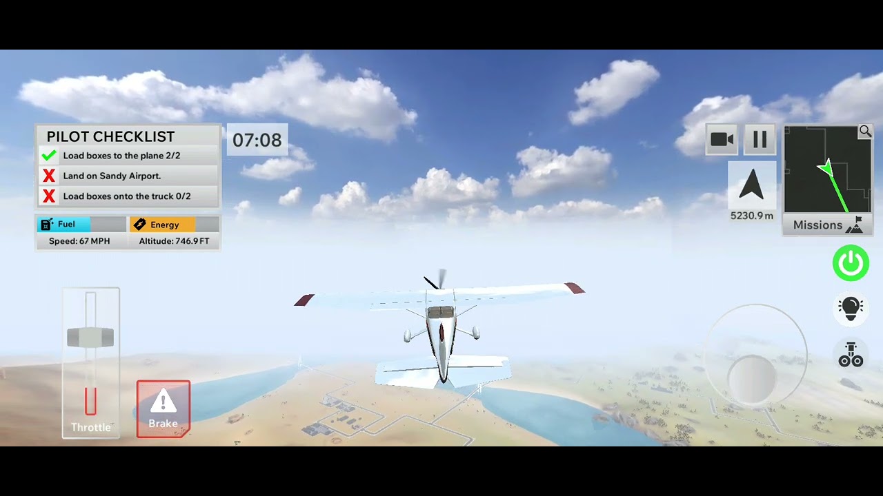 City pilot game Android game Emergency landing - YouTube