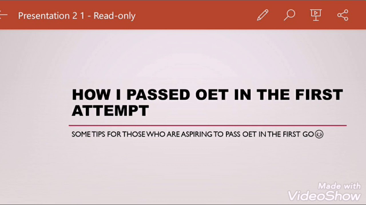 Important tips for OET Students/Passing oet in the first attempt - YouTube