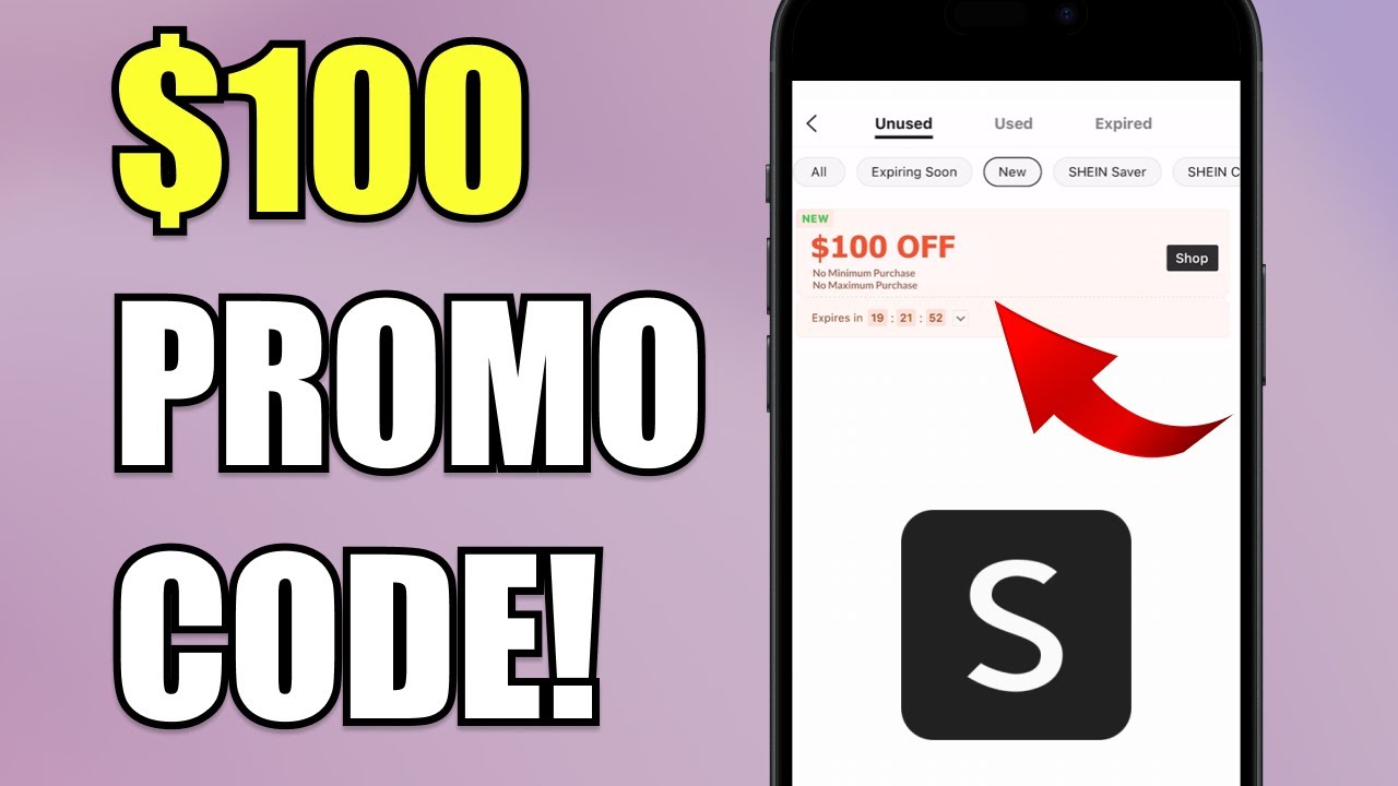 Shein Promo Codes 2025 - How to Get $100 Shein Coupon Code - YouTube