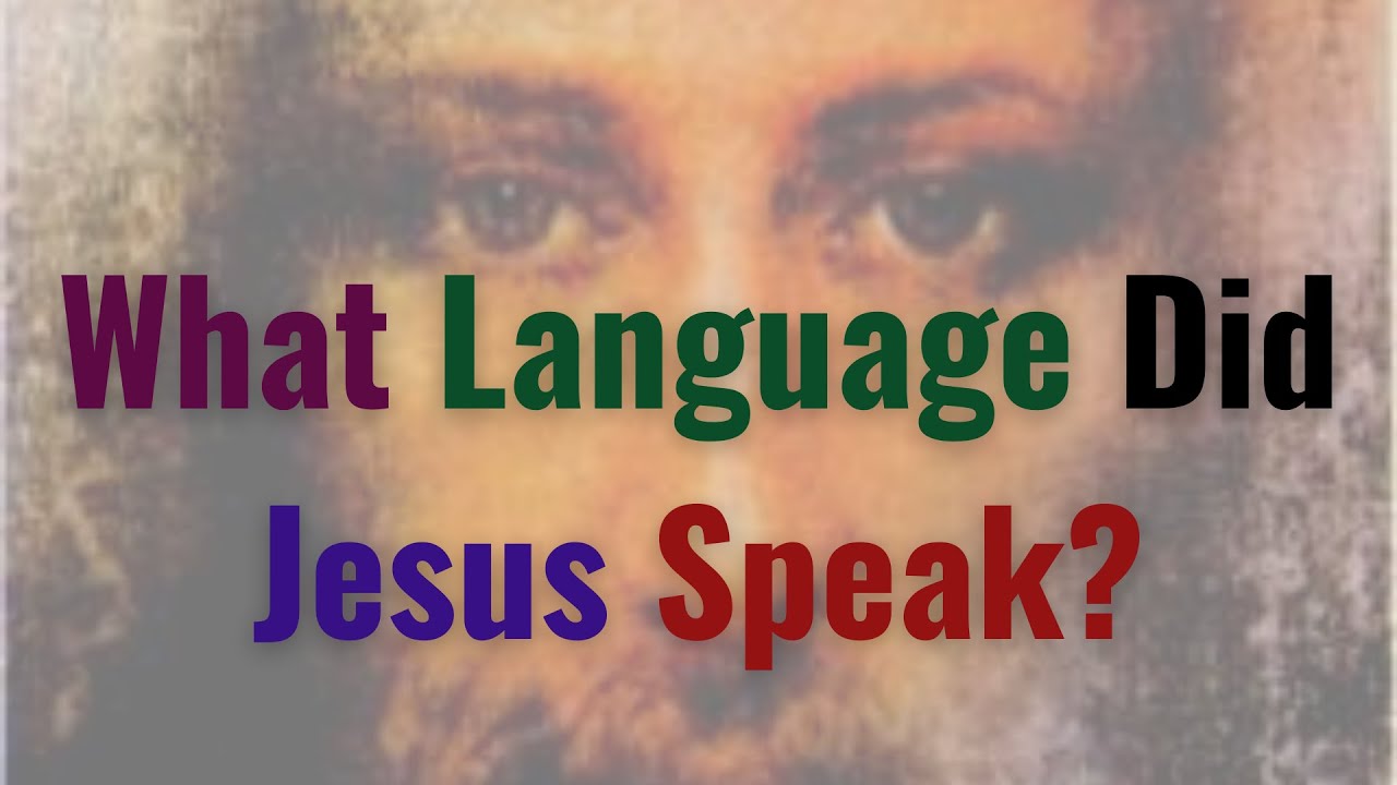What Language Did Jesus Speak? - Alric Williams - YouTube