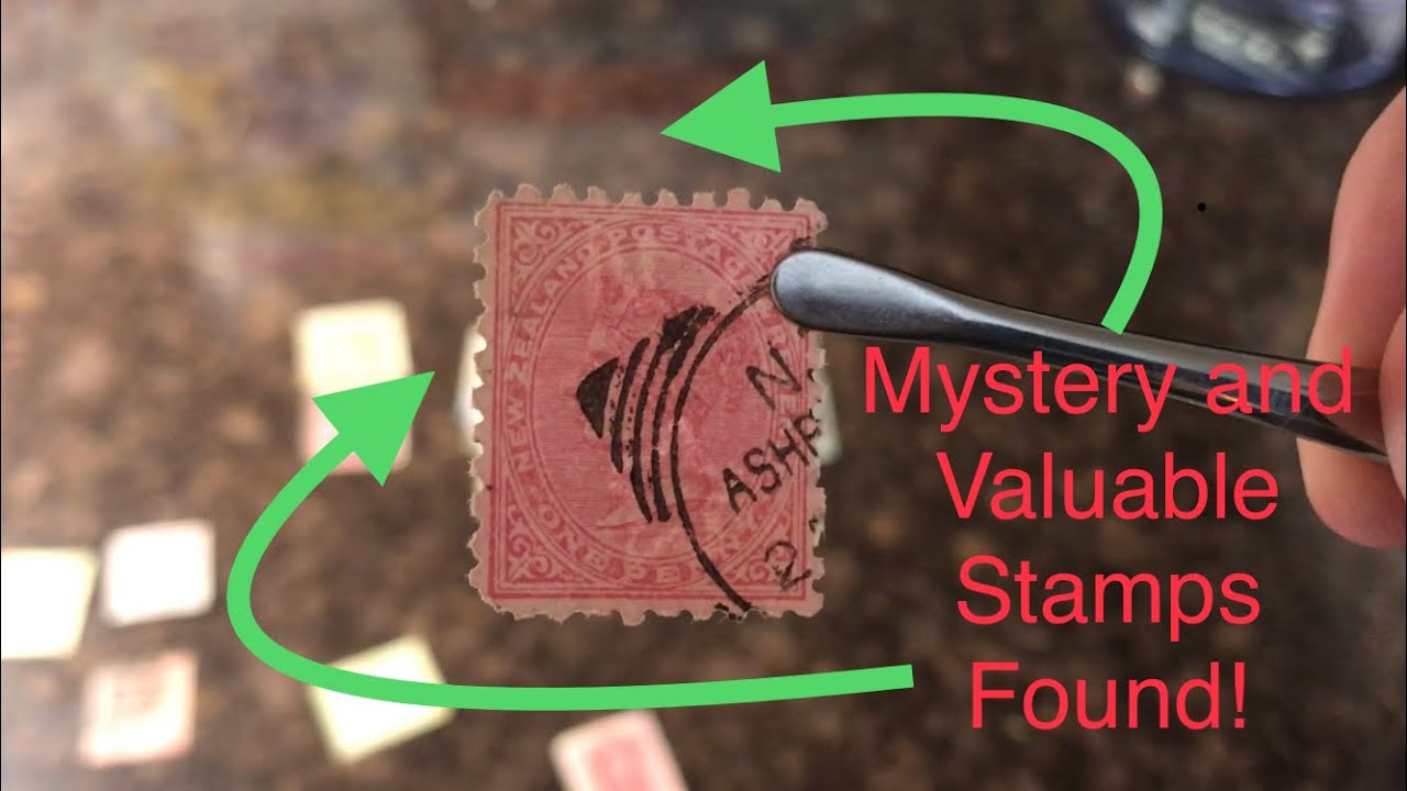 Random Stamp Haul, More Valuable Stamps Found! - YouTube
