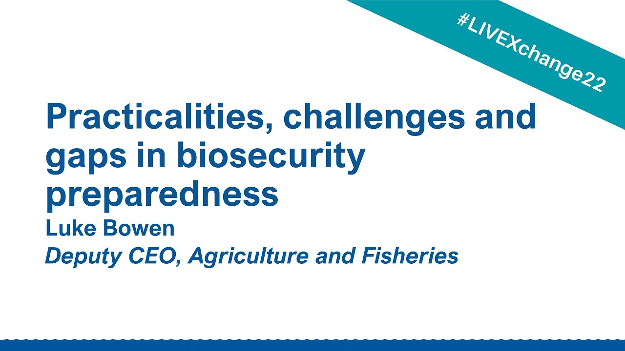 Practicalities, challenges and gaps in biosecurity preparedness ...