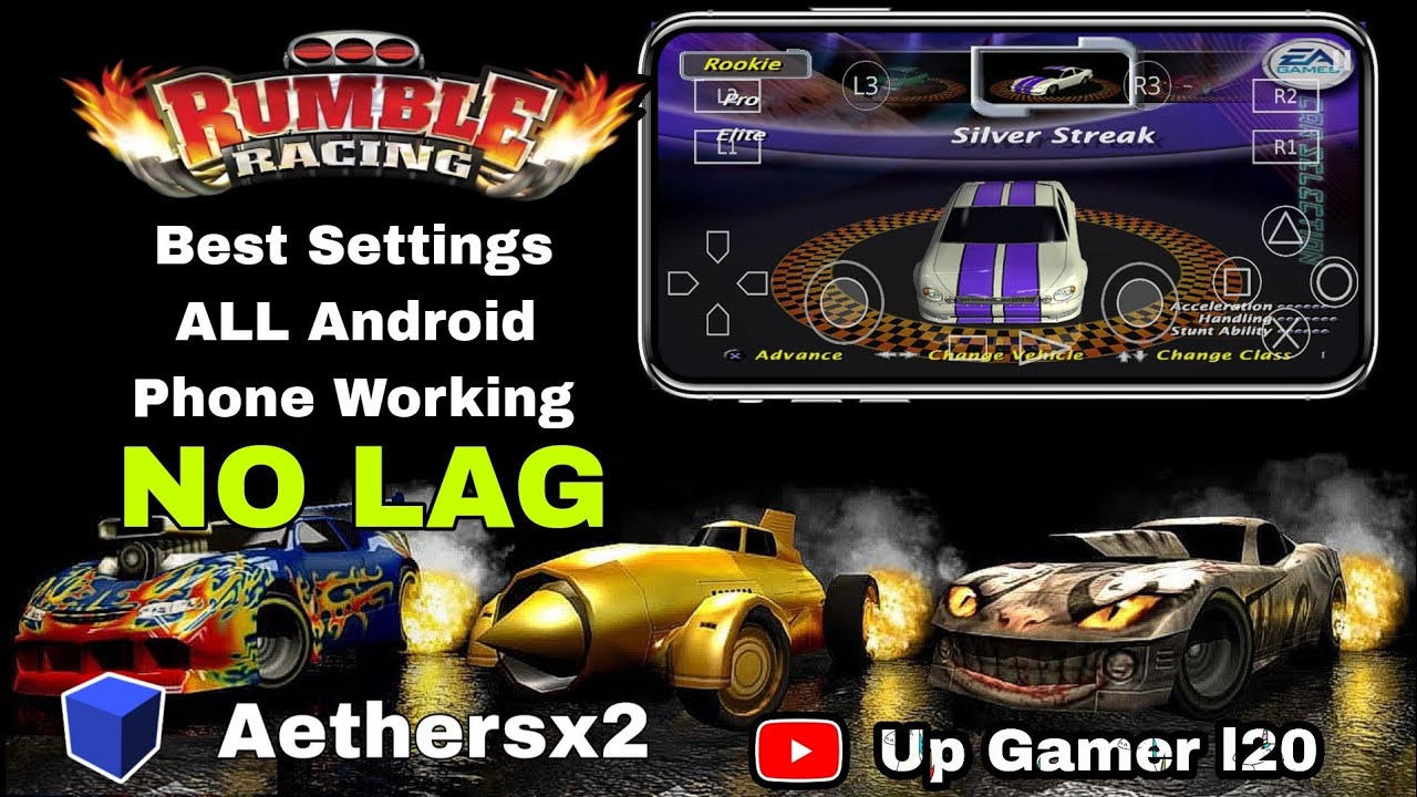 Rumble racing Aethersx2 emulator best settings all device Best settings ...
