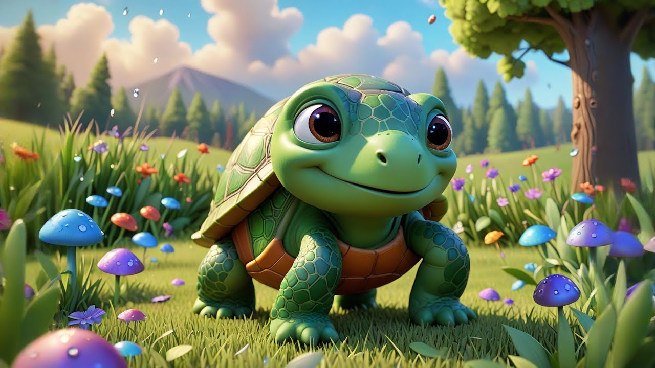 Tina Turtle Follows the Path | Fun Learning Song for Kids | Nursery ...
