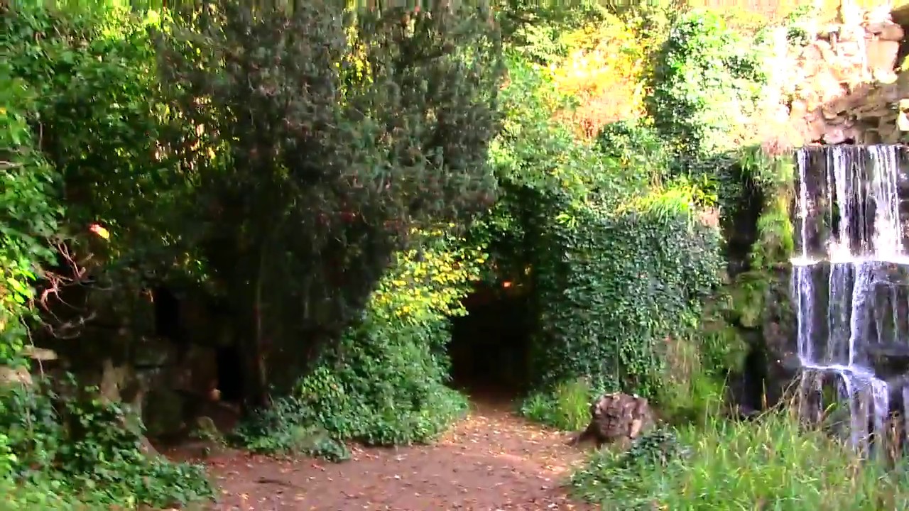 Approaching WATERFALL & WOODLAND GROTTO - Bowood House, Park & Gardens ...