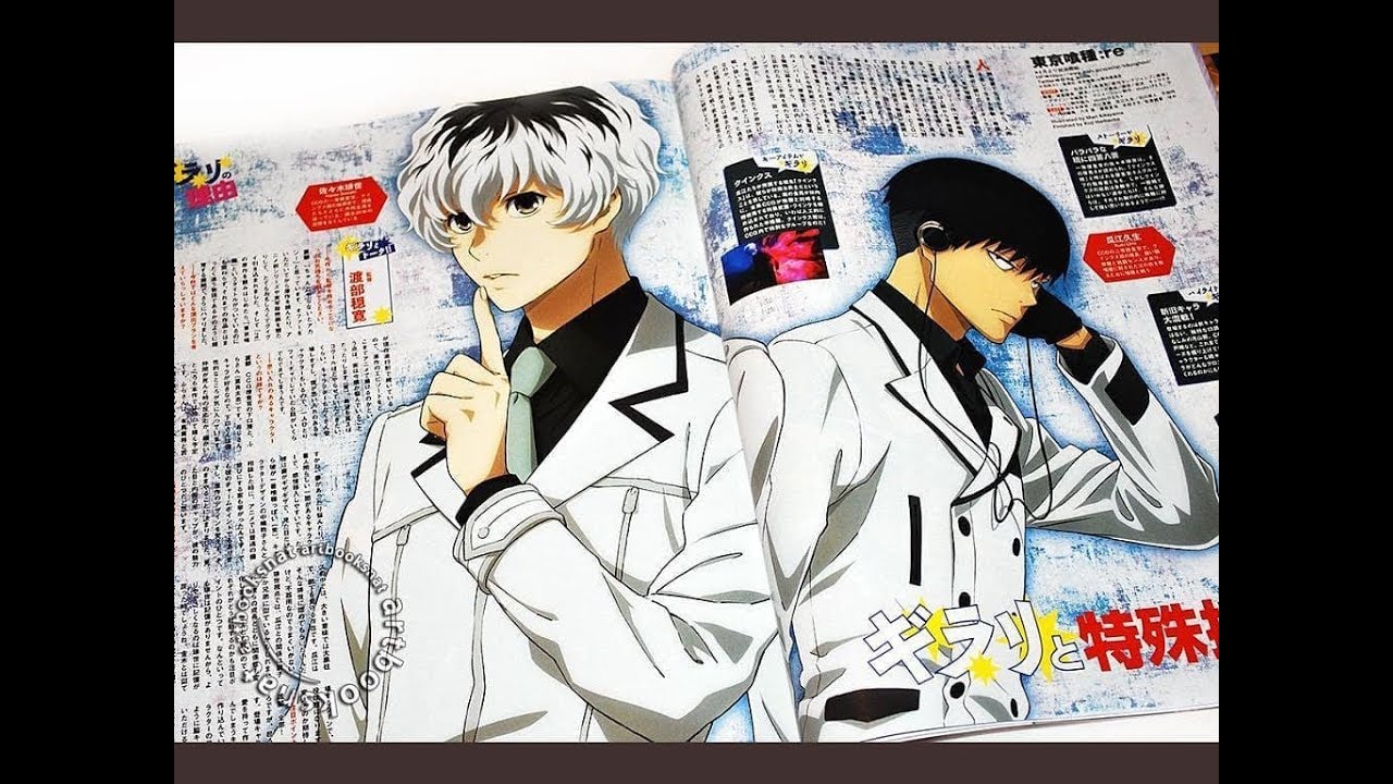 TOKYO GHOUL:RE, PRIMO SGUARDO AD HAISE SASAKI E ALLA SQUADRA QUINX ...